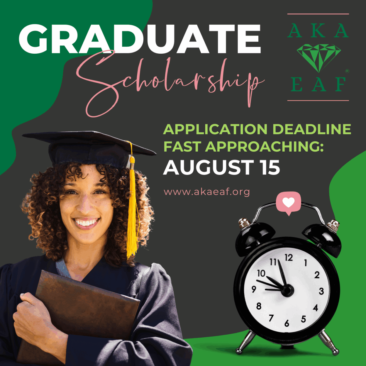 Graduate Scholarship Applications Now Being Accepted - Alpha Kappa ...